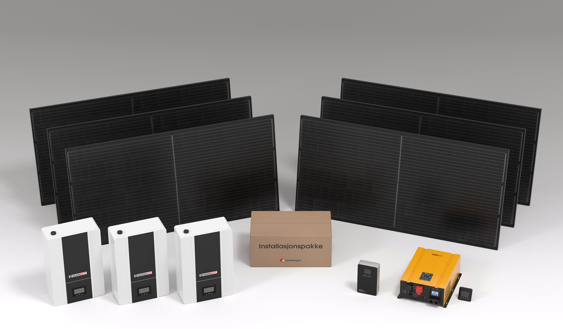 Solcelle kraftpakker | Hyttetorget
