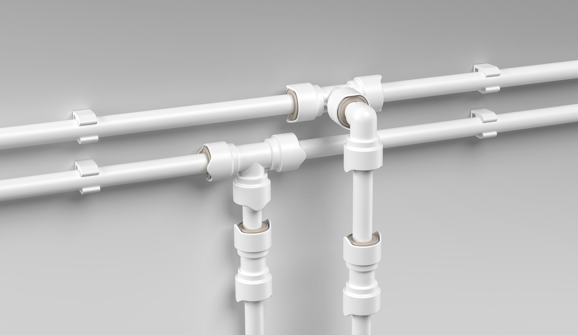 Pex rør-/koblinger | Hyttetorget