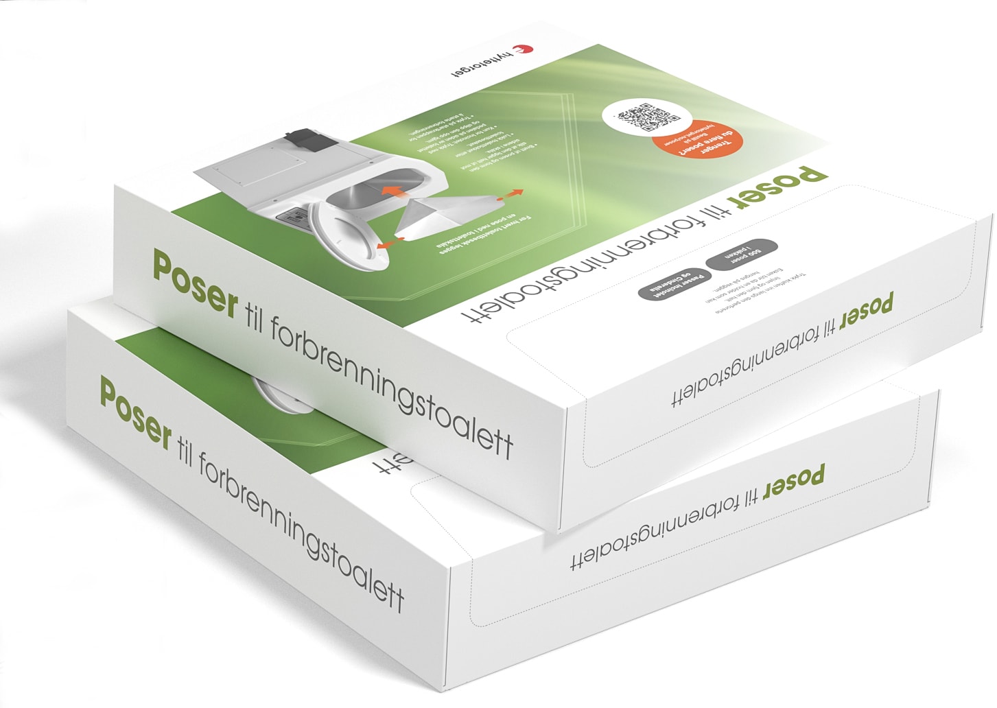 Poser til forbrenningstoalett 1000 stk | Hyttetorget