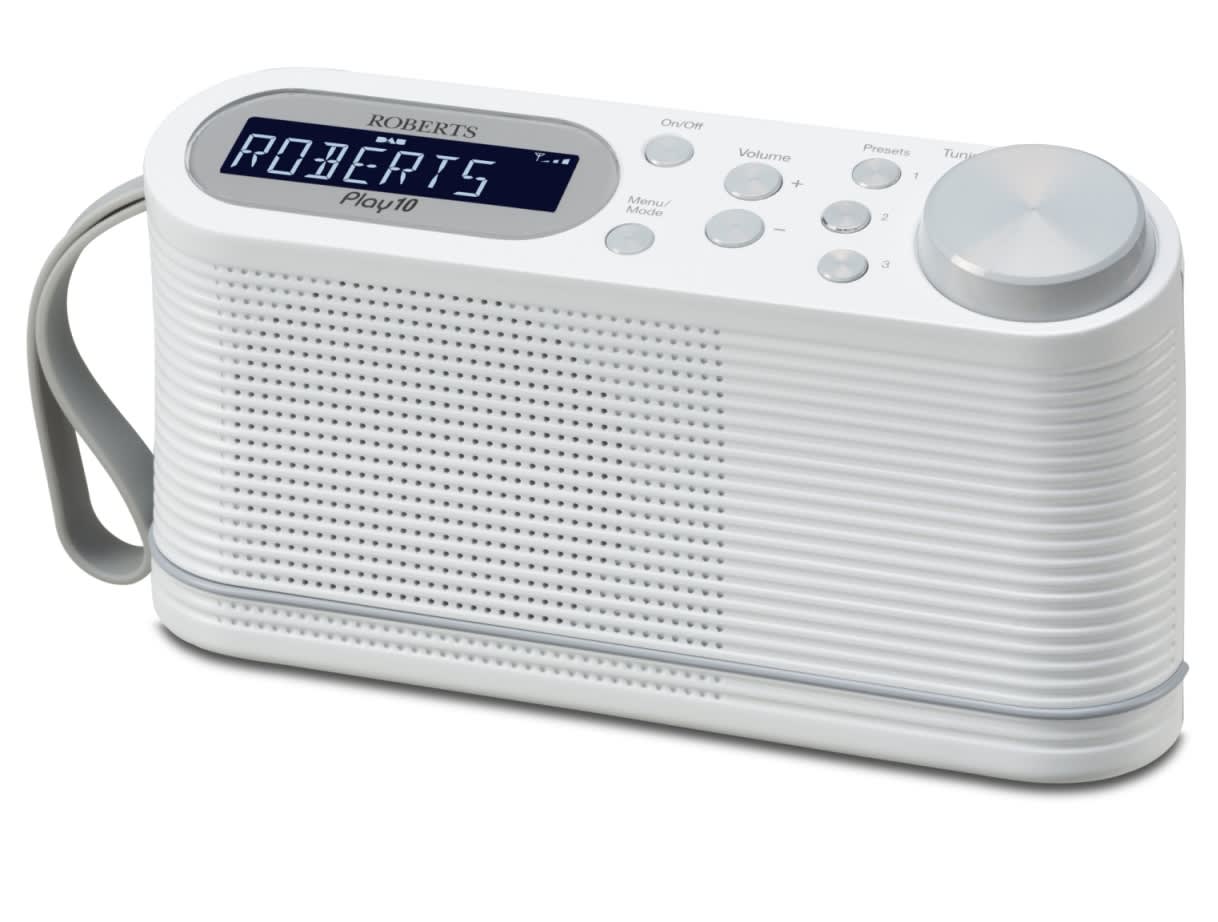 DAB Radio Play 10 - Hvit | Hyttetorget
