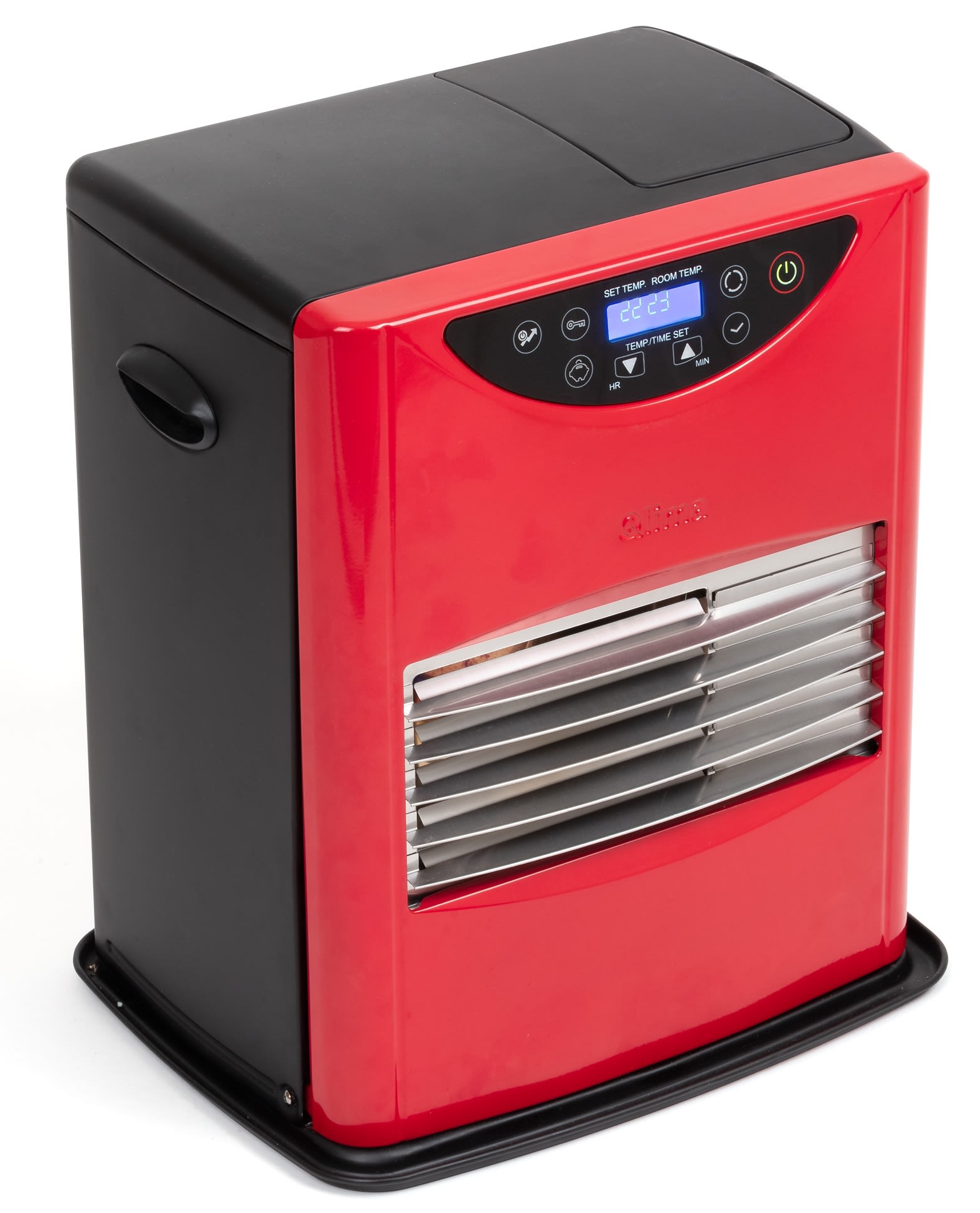 Qlima 3,2kW parafinovn, rød | Hyttetorget