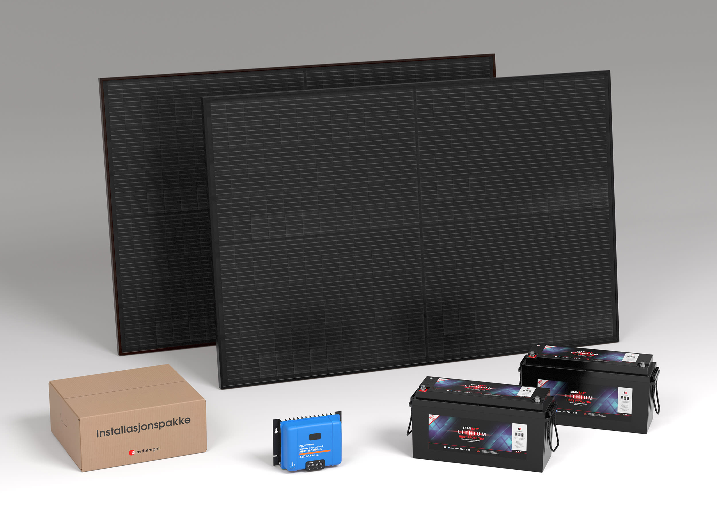 Solcellepakke 820W 400Ah Ultra | Hyttetorget