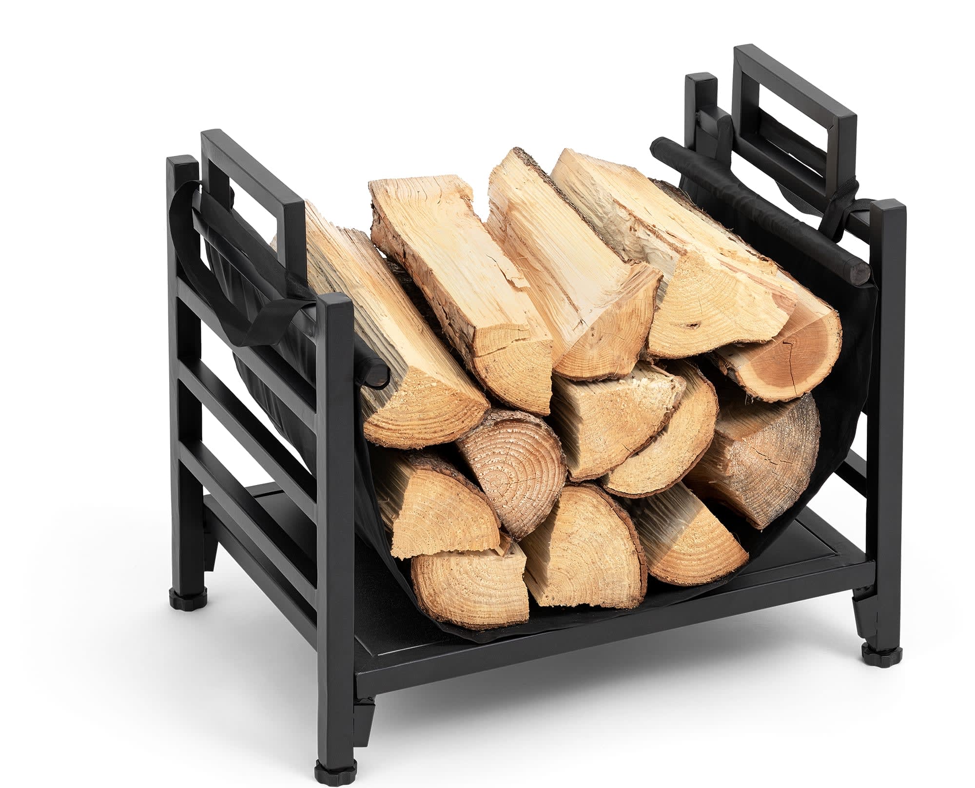 Vedstabler med bærenett