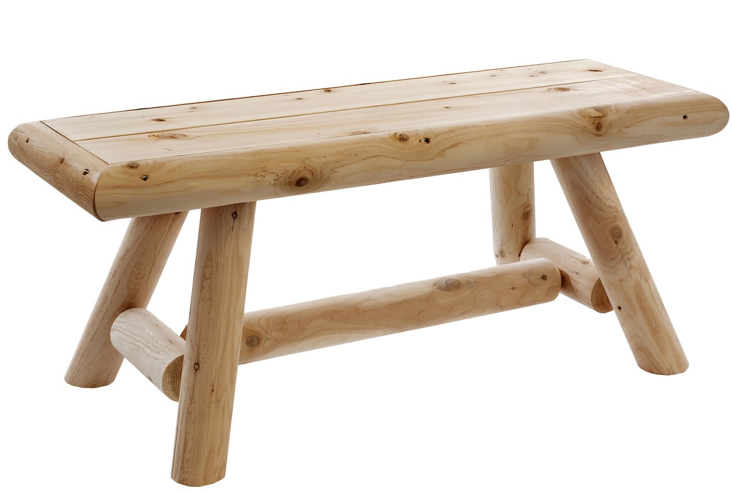 log sittebenk 106 cm | Hyttetorget