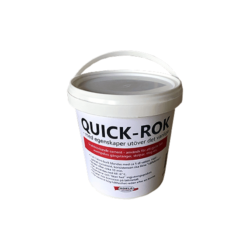 Quick - ROK Hurtigtøkende Cement 1,5 Kg | Hyttetorget