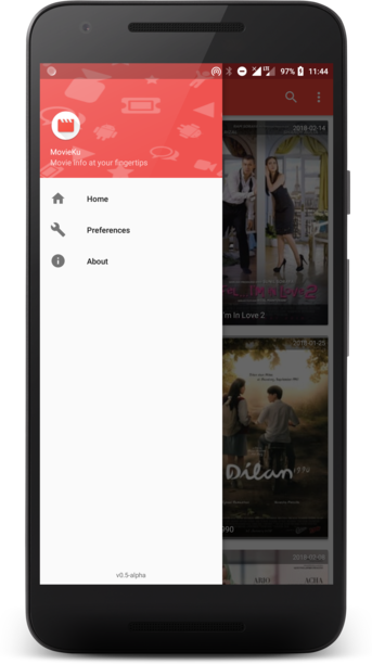 GitHub - hyuwah/movieku: Movie Information android app. An Indonesia ...