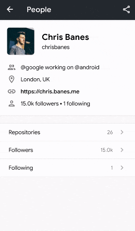 GitHub - hyuwah/github-user-explorer-app: Github API App with MVVM + Dagger Hilt + Jetpack ...