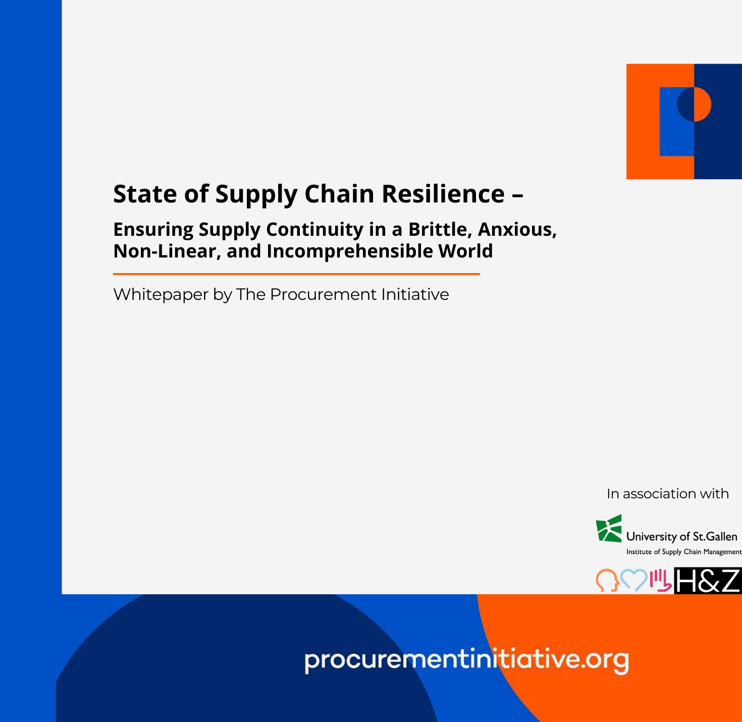 State of Supply Chain Resilience - The Procurement Initiative