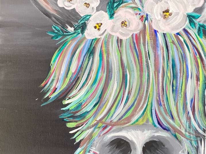 Paint and Sip - Cow in Color - Tampa | Classpop!