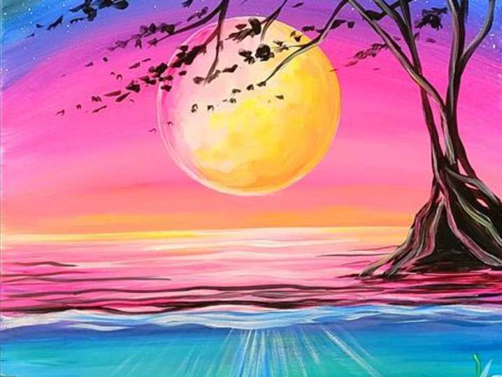 Paint and Sip - Neon Nights - Denver | Classpop!