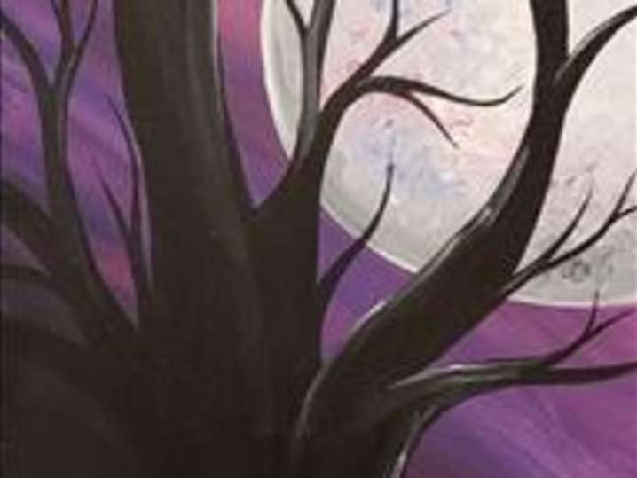 Paint and Sip - Under a Mauve Moon - Houston | Classpop!