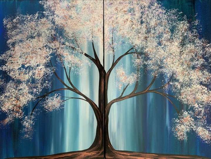 Paint and Sip - Tree for Two - San Antonio | Classpop!
