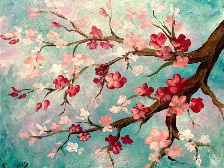 Paint and Sip - Blossoms in Bloom - Denver | Classpop!