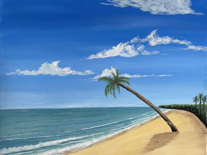 Paint and Sip - Beach Paradise - Orange County | Classpop!