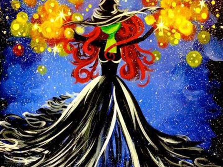 Paint and Sip - Wicked Halloween Ritual - Houston | Classpop!