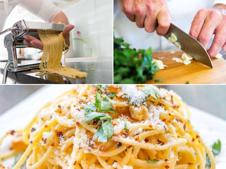 Cooking Class - Craft Authentic Aglio e Olio Pasta With Chef Deanna ...