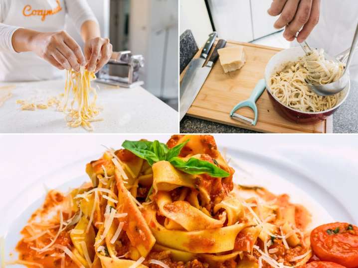 Team Building Activity - Pasta Making for Groups in San Diego - San ...