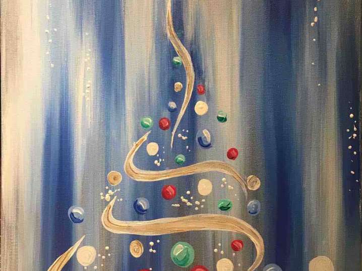 Paint and Sip - Sparkling Tree - Tyler | Classpop!