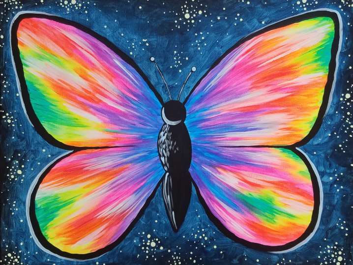 Paint and Sip - Nova Butterfly - Phoenix | Classpop!