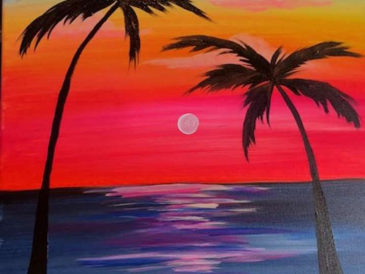 Paint and Sip - Simple Sunset - Chicago | Classpop!