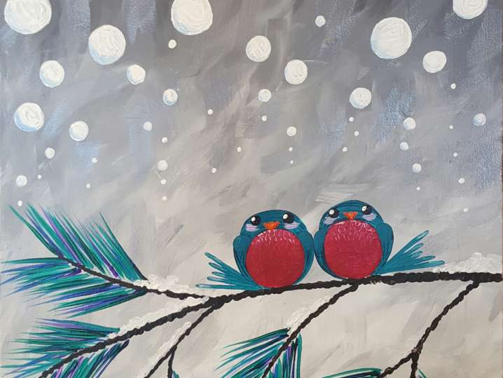 Paint and Sip - Toot Sweet Winter - Elk Grove | Classpop!