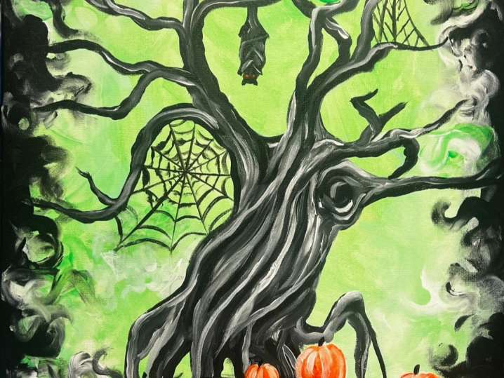 Paint and Sip - The Glow of the Hollow - Norfolk | Classpop!