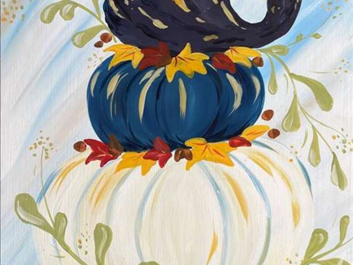 Paint and Sip - Festive Fall Scene - Houston | Classpop!