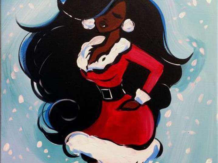 Paint and Sip - Sassy Santa - Houston | Classpop!