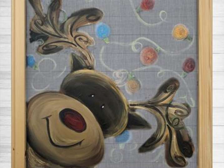 Paint and Sip - Reindeer Screen - Houston | Classpop!
