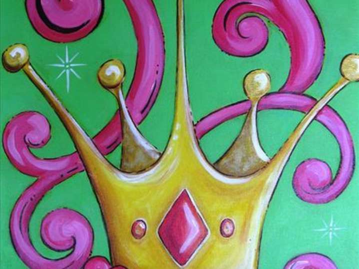 Paint and Sip - Creative Crowns for Royalty - Houston | Classpop!
