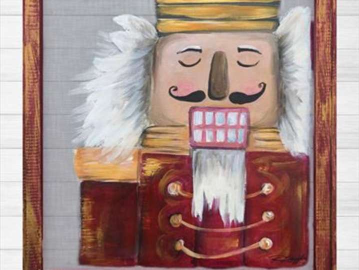 Paint and Sip - Smiling Nutcracker - Houston | Classpop!