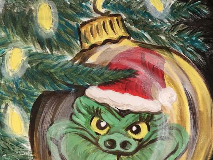 Paint and Sip - Crafty Christmas Caper - Sacramento | Classpop!