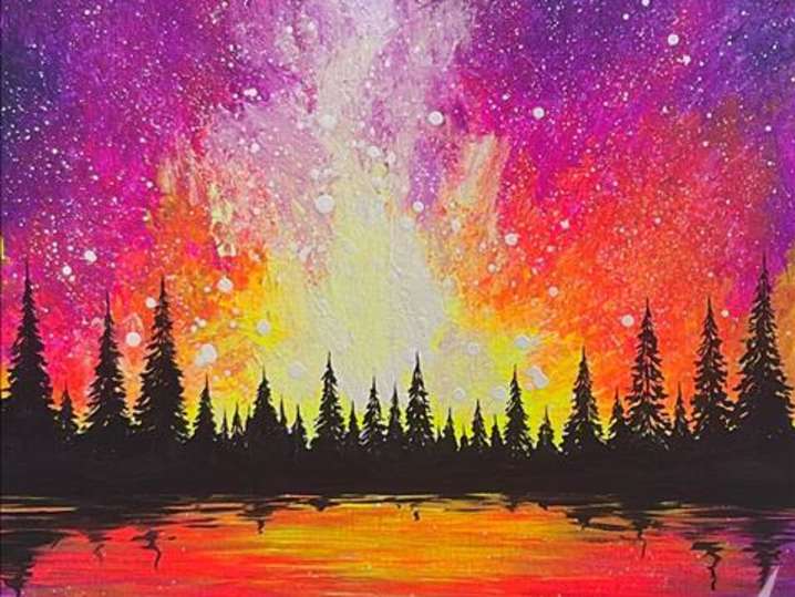 Paint and Sip - Starlit Lake - Colorado Springs | Classpop!