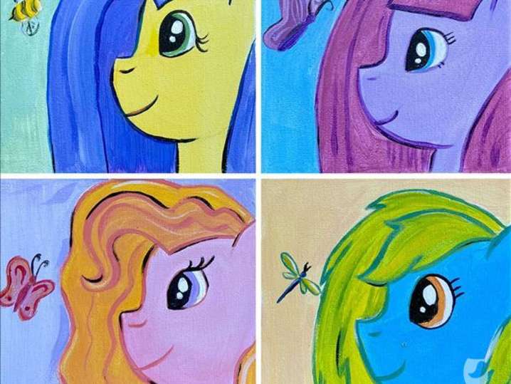 Paint and Sip - Pick a Pretty Pony - Houston | Classpop!