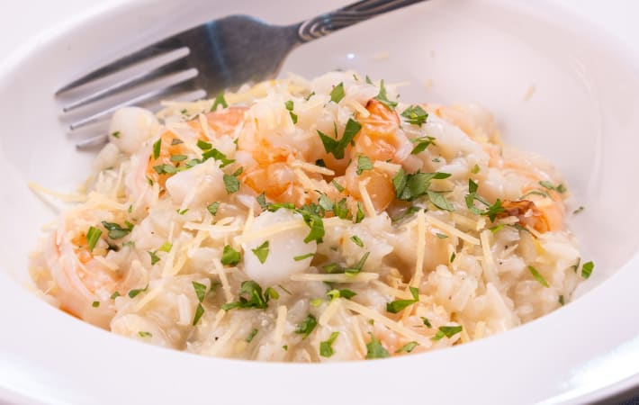 Seafood Risotto Recipe | Cozymeal