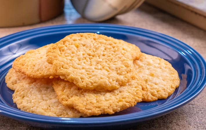 Parmesan Cheese Crisps Recipe | Cozymeal