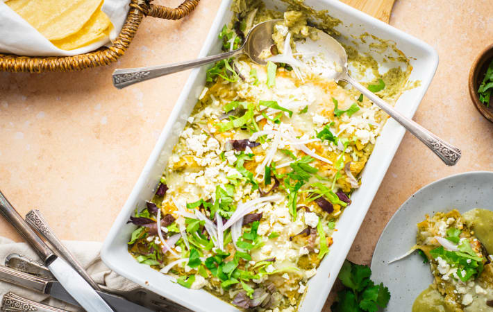 Enchiladas Verdes Recipe | Cozymeal