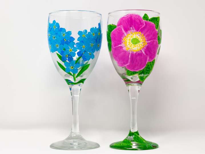 Paint and Sip - Create a One-of-a-Kind Wine Glass - Indianapolis ...