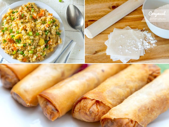 Online Cooking Class - Eggs Rolls and Fried Rice | Cozymeal