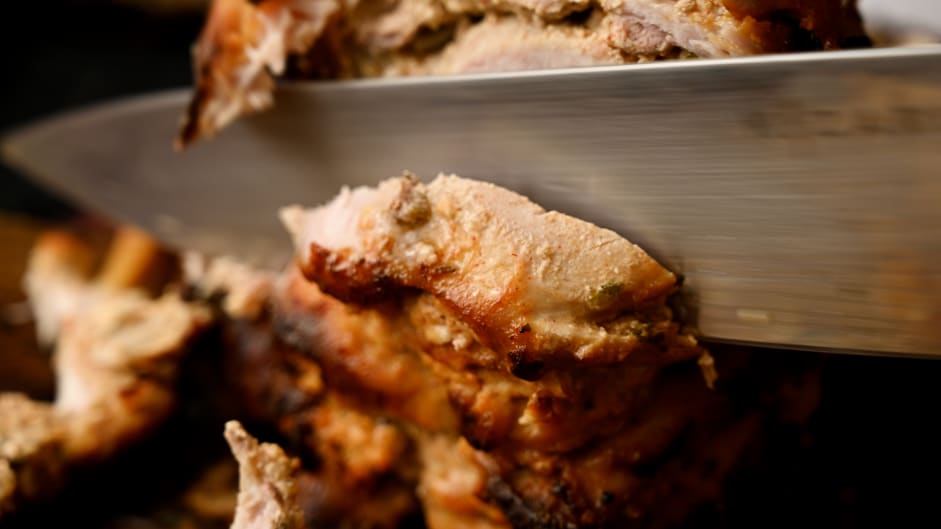 Greek Chicken Gyros On A Homemade Rotisserie Recipe | Cozymeal