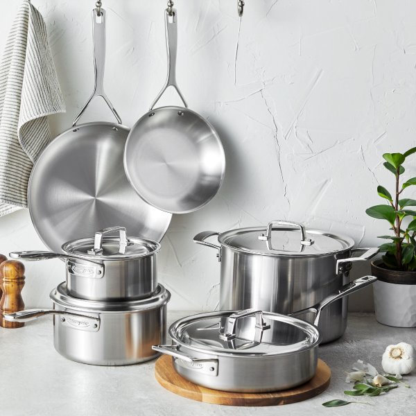 Demeyere Essential 5 10-Piece Cookware Set | Cookware | Cozymeal