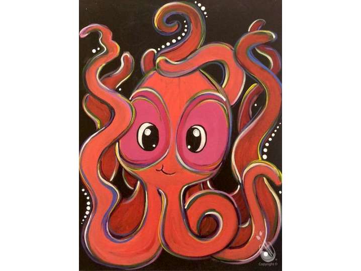 Paint and Sip - My Octopus Pal - Colorado Springs | Classpop!