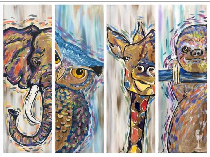 Paint and Sip - Animal Expression - Denver | Classpop!