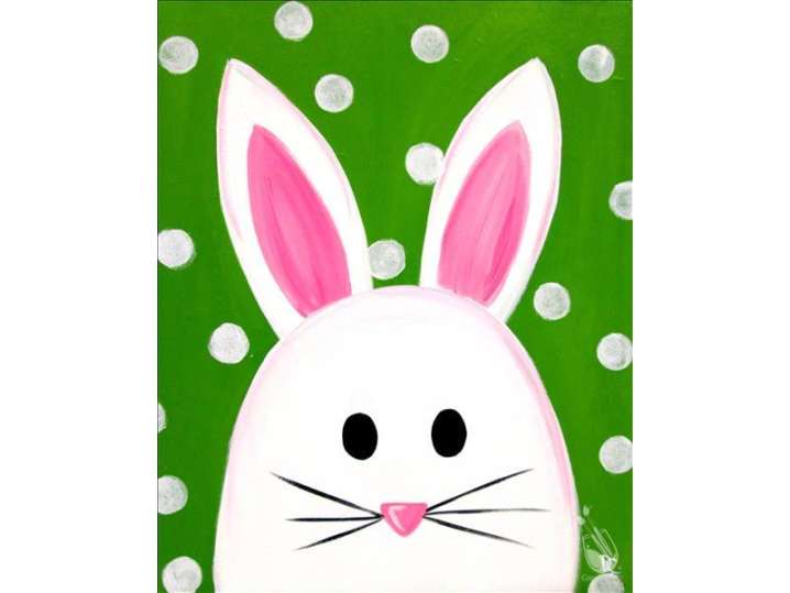 Paint and Sip - Silly, Funny Bunny Face : Family Day! - Denver | Classpop!