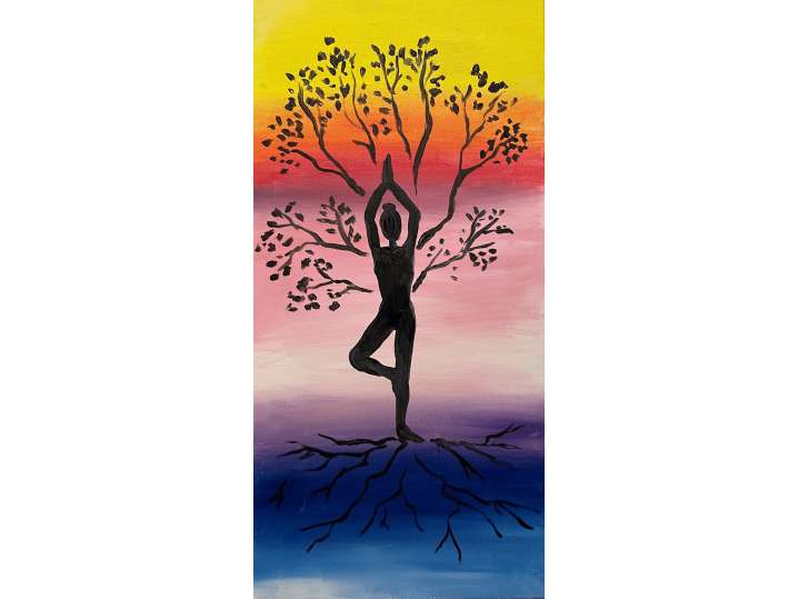 Paint and Sip - Tree Pose - Indianapolis | Classpop!