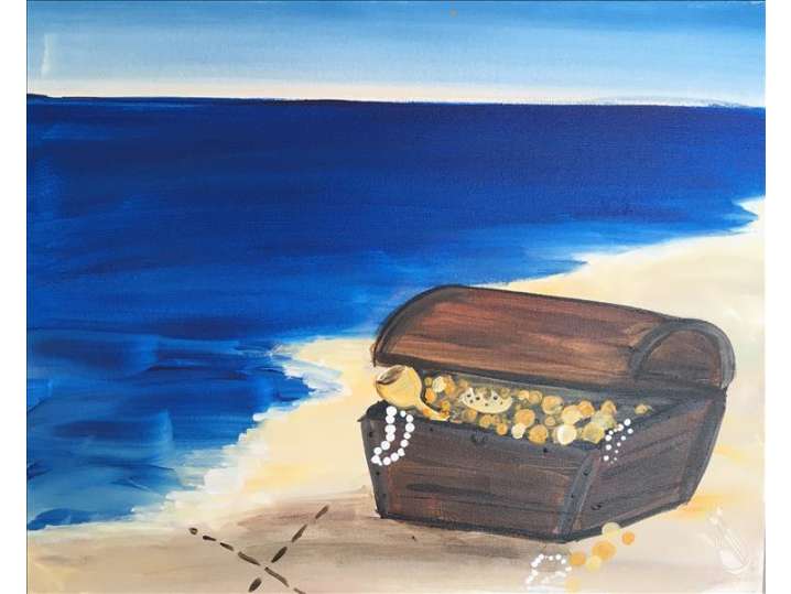 Paint and Sip - Kids Camp - Treasure Island - Austin | Classpop!