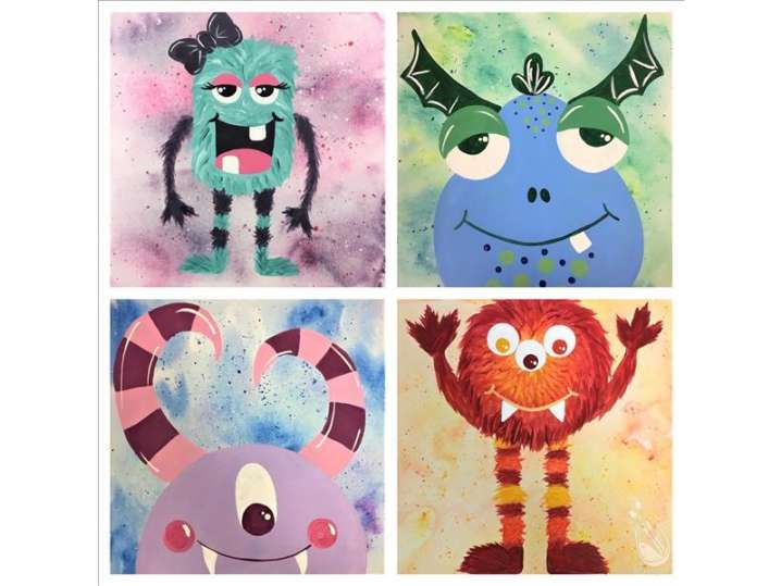 Paint and Sip - Monster Mash - Family Fun - Denver | Classpop!