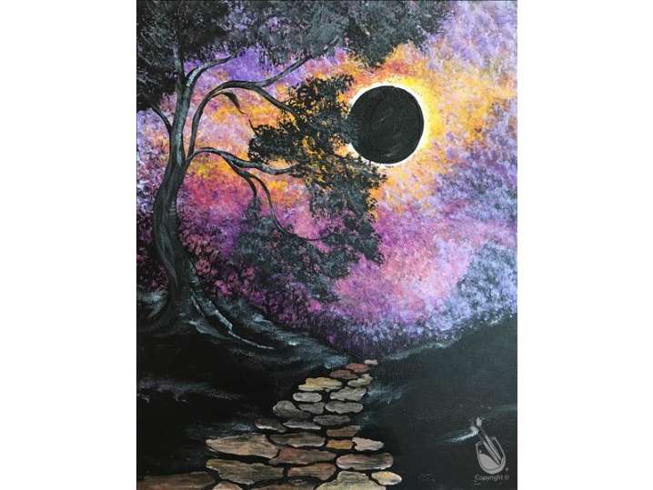 Paint and Sip - Eclipse Sky - Houston | Classpop!
