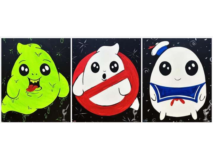 Paint and Sip - Paint and Boo! - Family Fun - Pearland | Classpop!