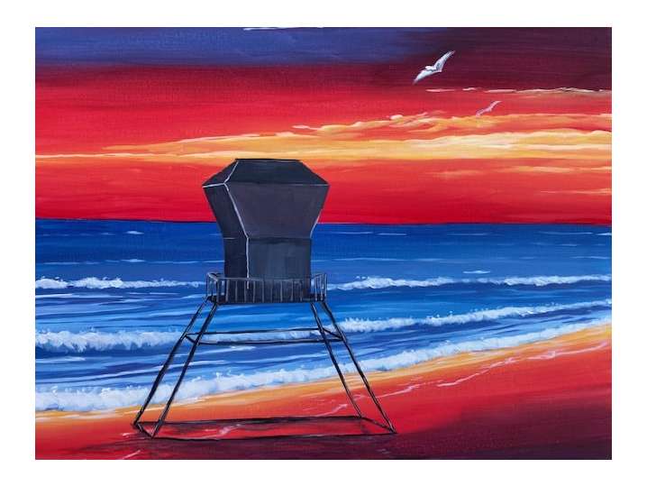 Paint and Sip - Off Duty Lifeguard - Orange County | Classpop!